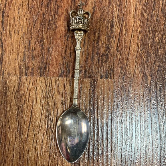 Windsor | Dining | Windsor Silver Plated Crown Commemorative Mini Spoon ...